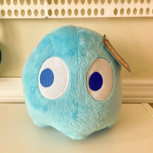 Pingpong | Toys | Red Blue And Dark Blue Pacman Ghost Stuffed Animal ...